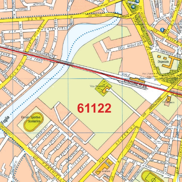 Città di Pesaro con CAP